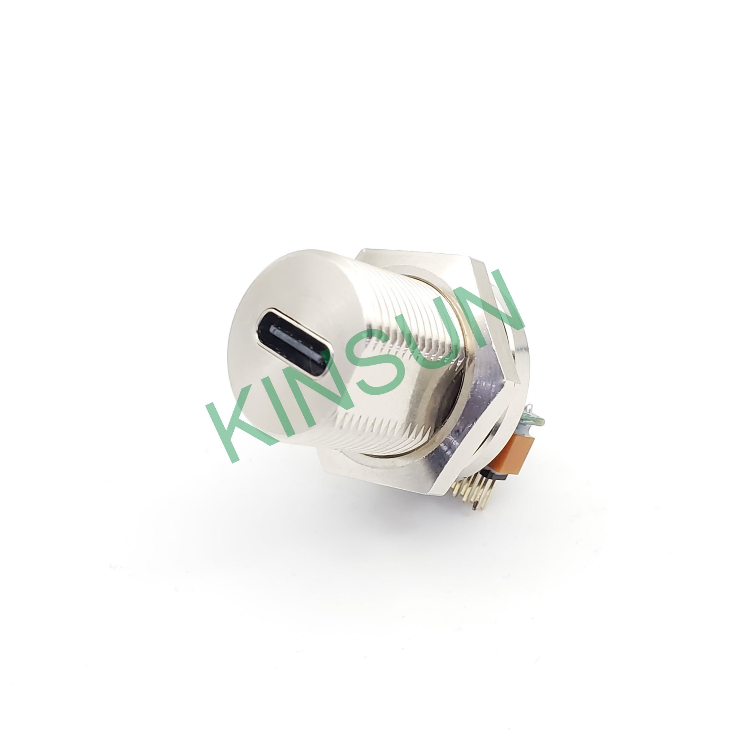 Waterproof Ip68 Usb Type C Right Angled Pcb Mount Connector 32 Gen 2x1 1290